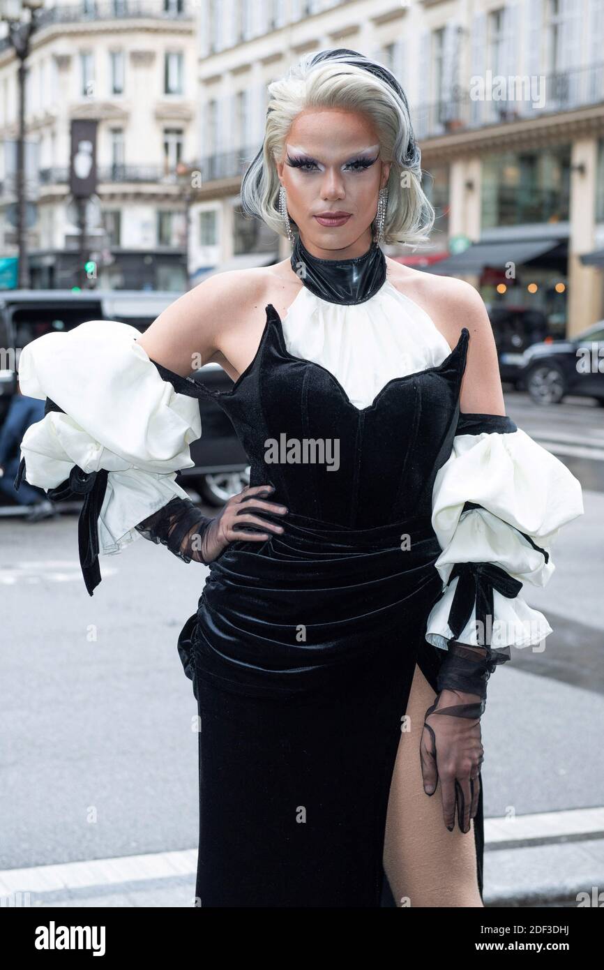 Nicky Doll attending the Giambattista Valli show as part of the Paris ...