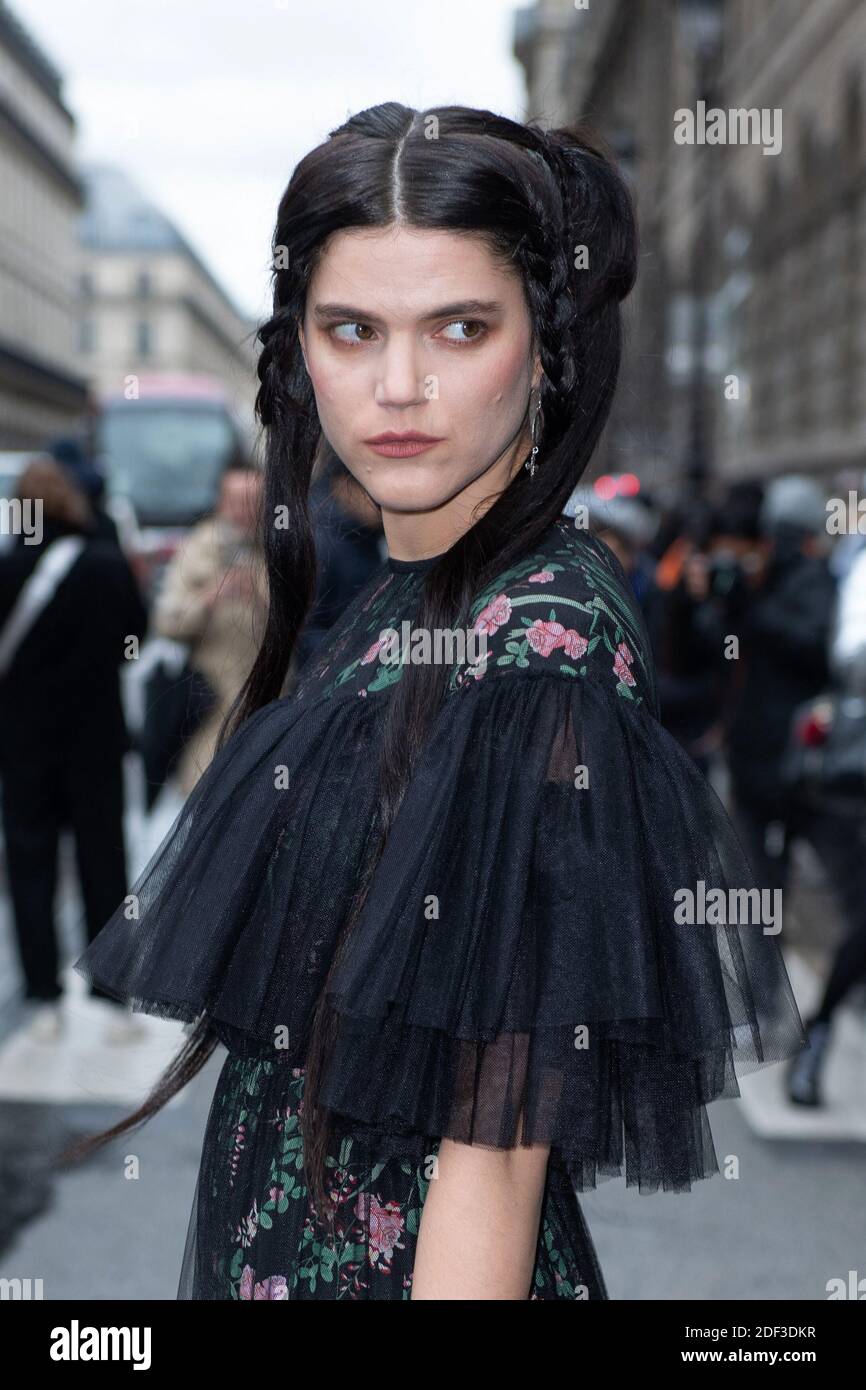 Soko attending the Giambattista Valli show as part of the Paris Fashion ...