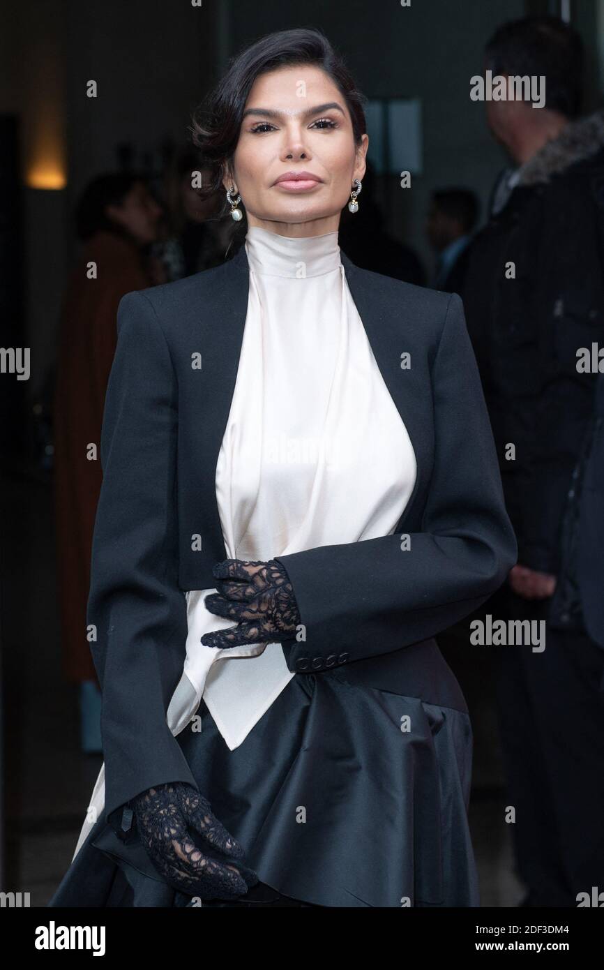 Victoria Barbara attending the Giambattista Valli show as part of the ...