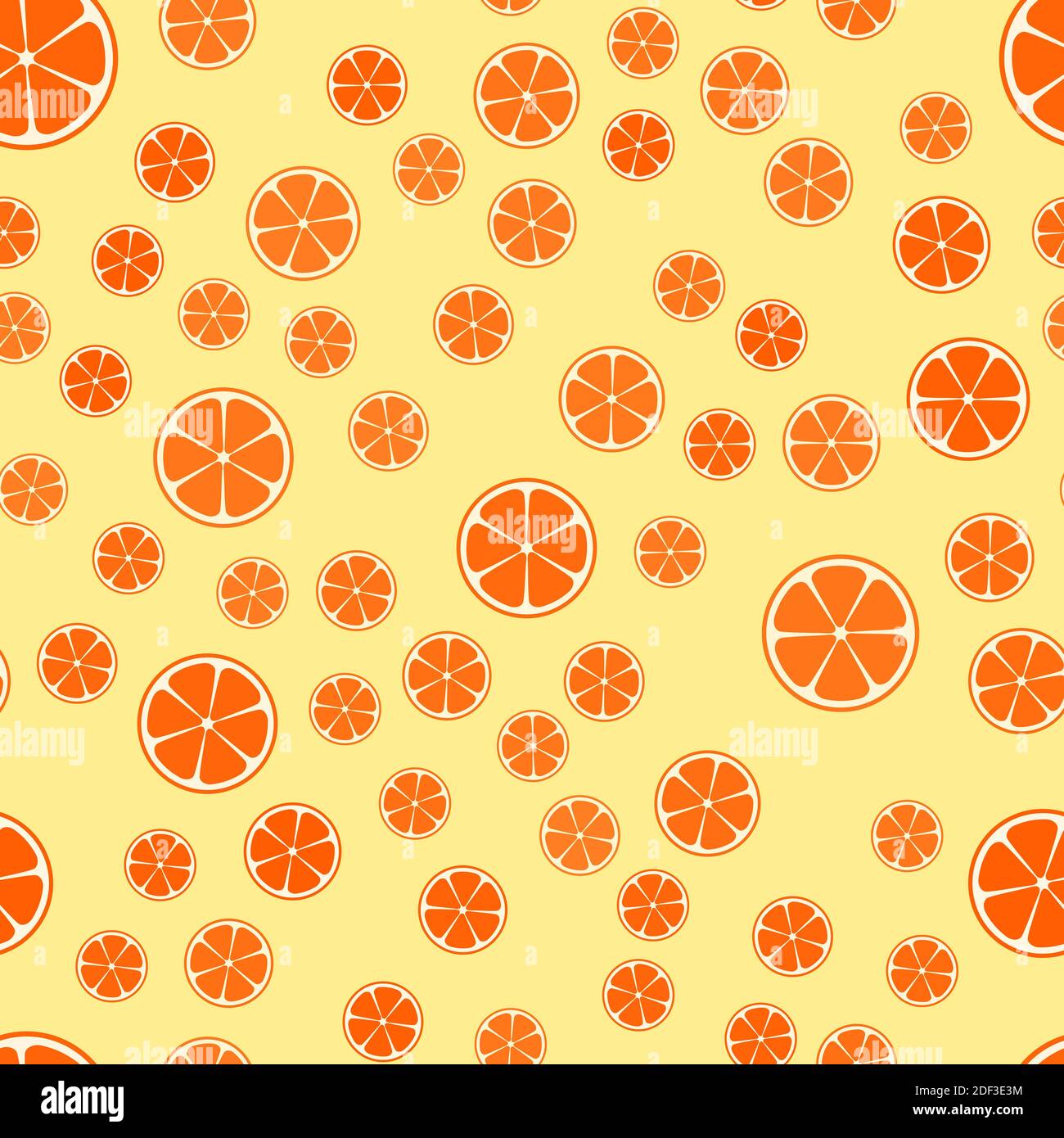 Abstract Orange Seamless Pattern Background Illustration Stock Photo ...