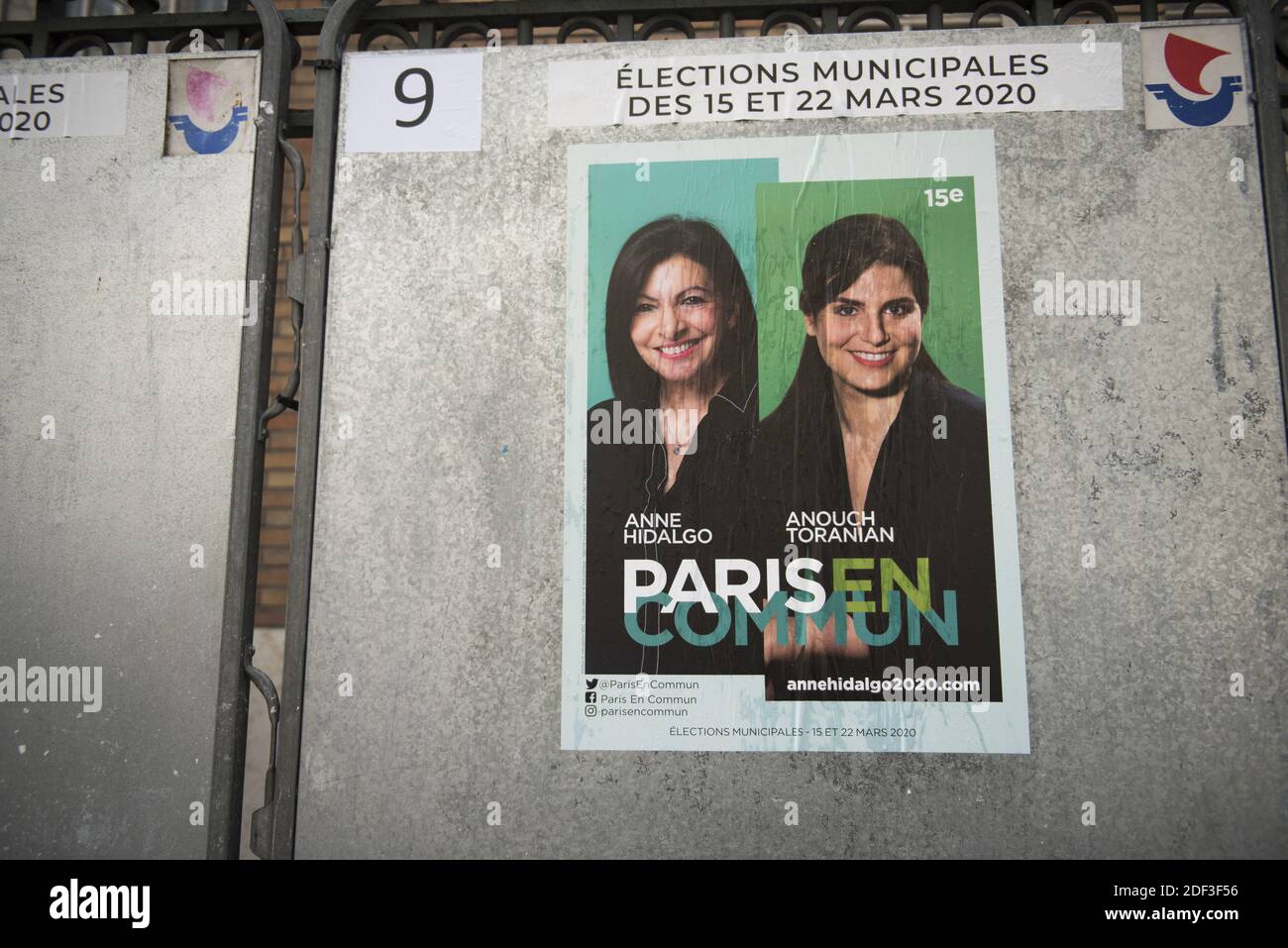 Anne hidalgo, poster hi-res stock photography and images - Alamy