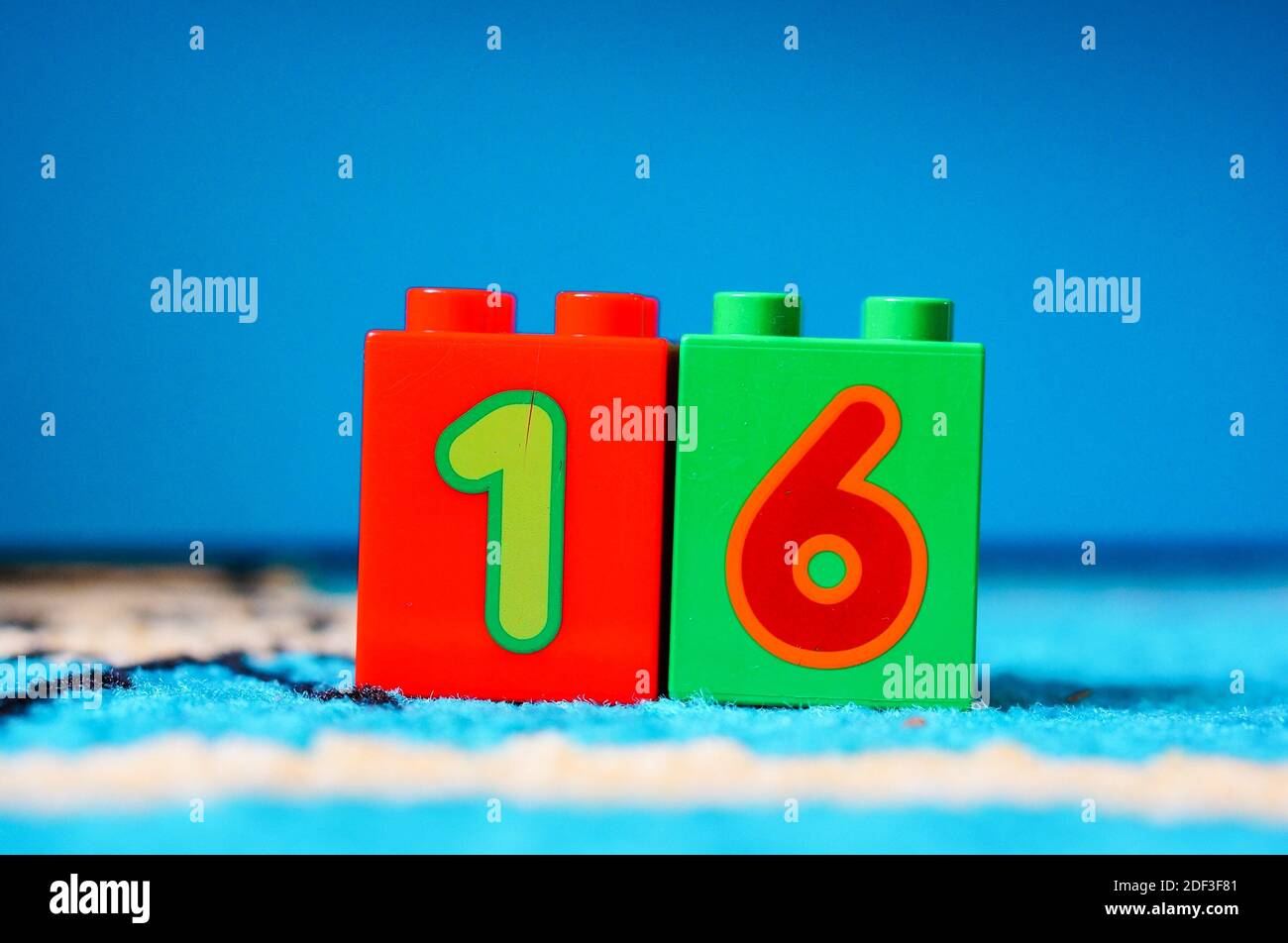 Duplo numbers hi-res stock photography and images - Alamy