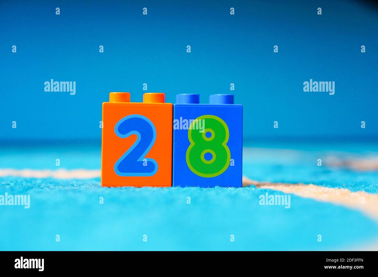 Duplo numbers hi-res stock photography and images - Alamy