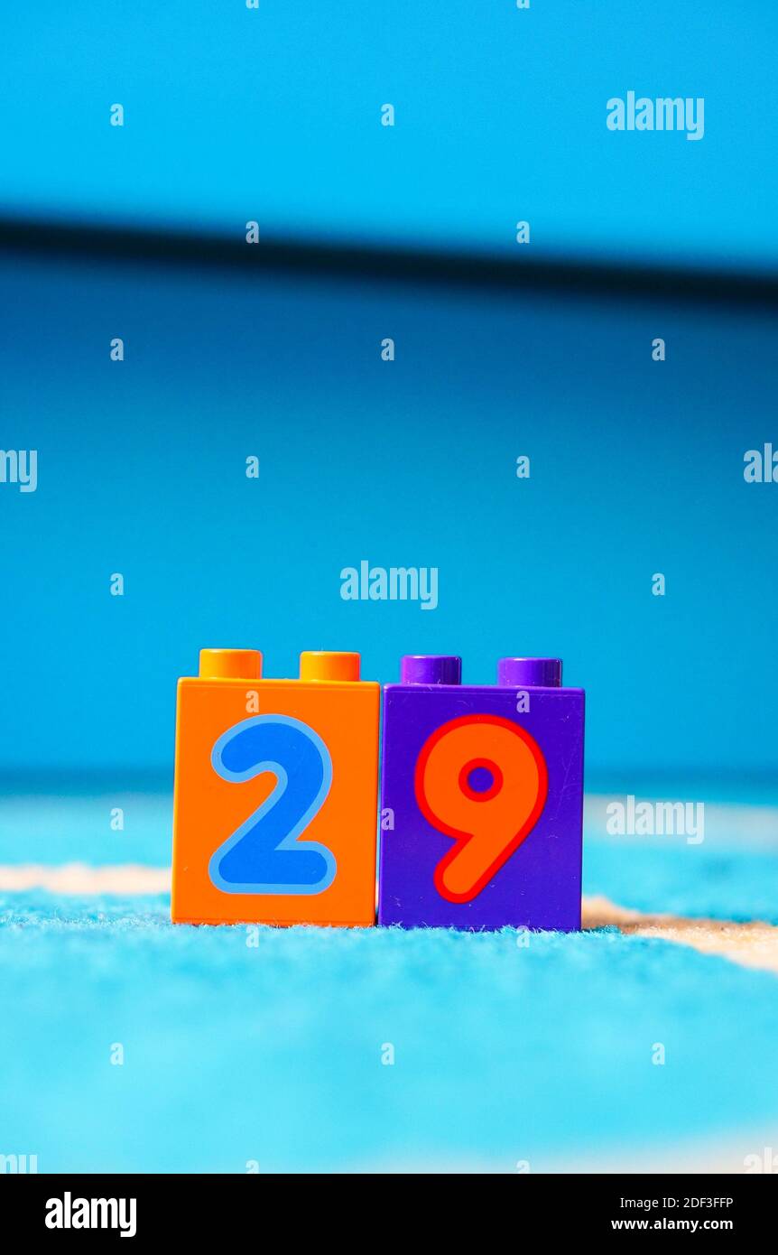 Duplo numbers hi-res stock photography and images - Alamy