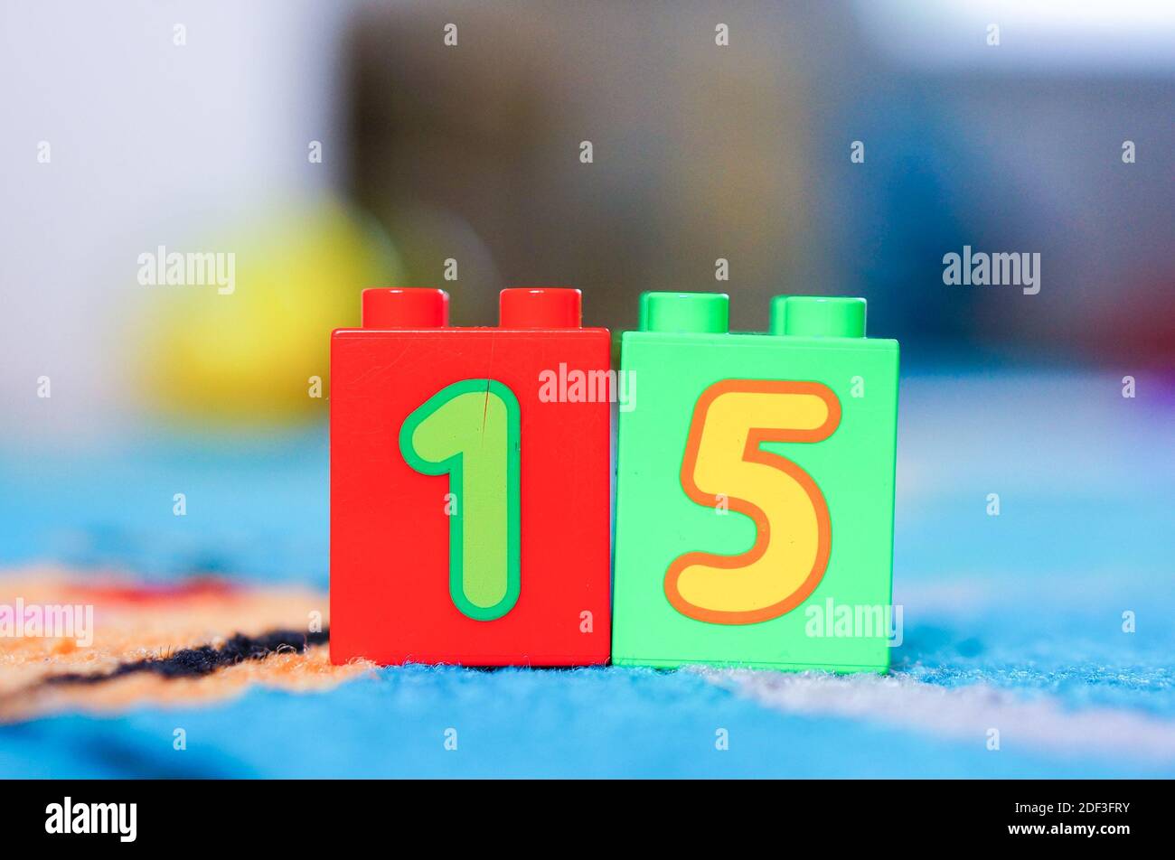 Duplo numbers hi-res stock photography and images - Alamy