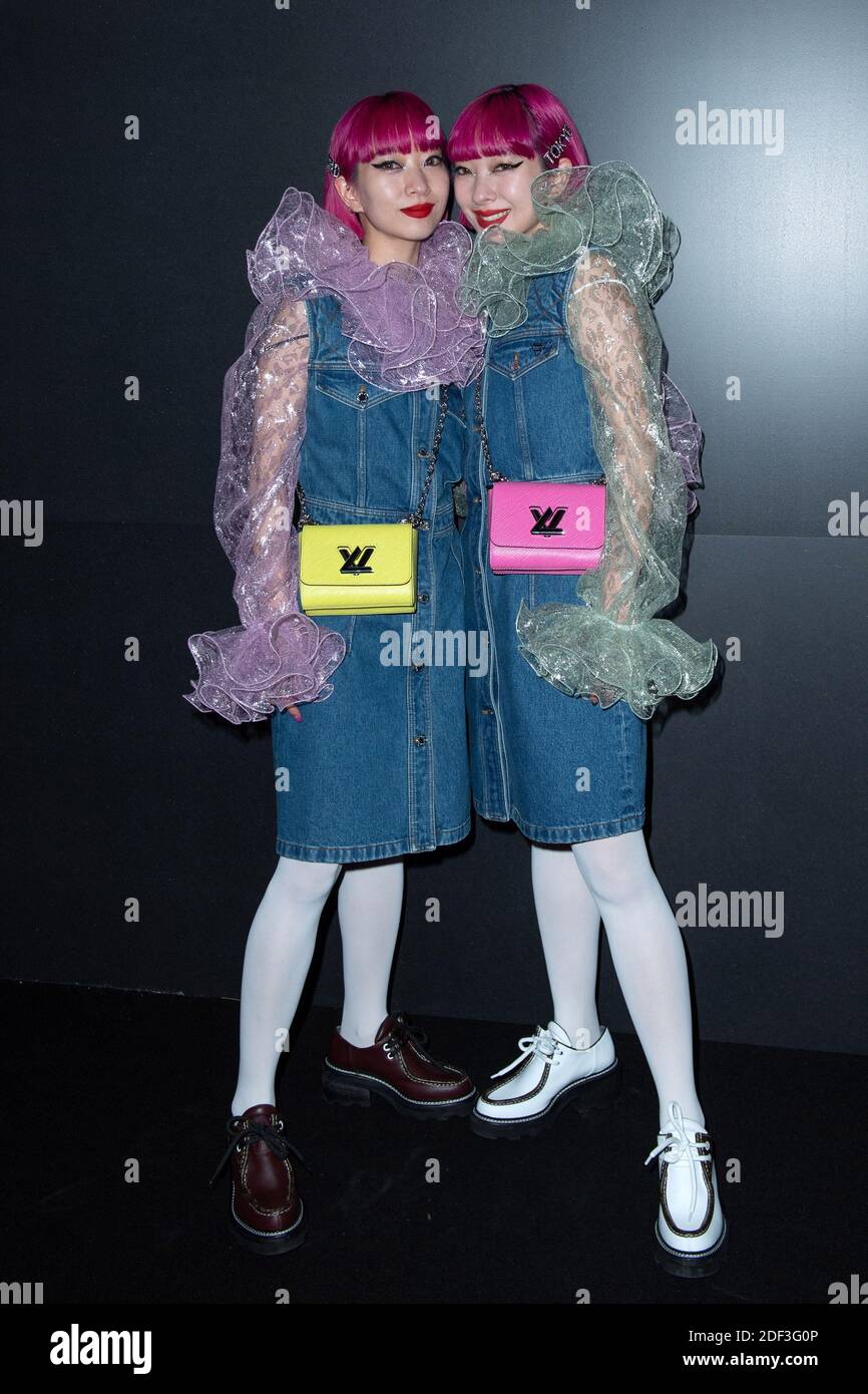 Amiaya attending the Louis Vuitton show as part of the Paris Fashion ...