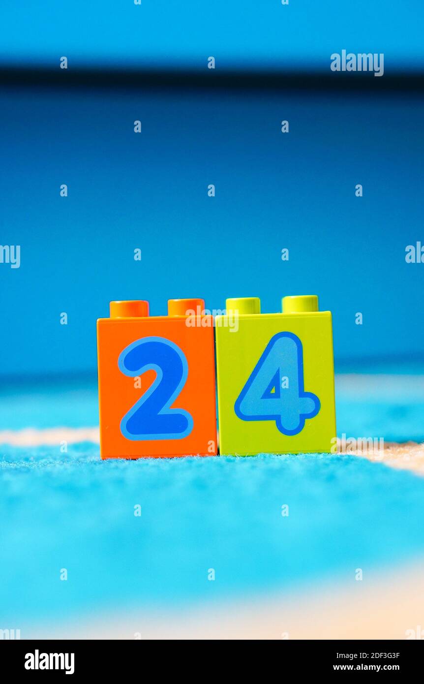 Duplo numbers hi-res stock photography and images - Alamy