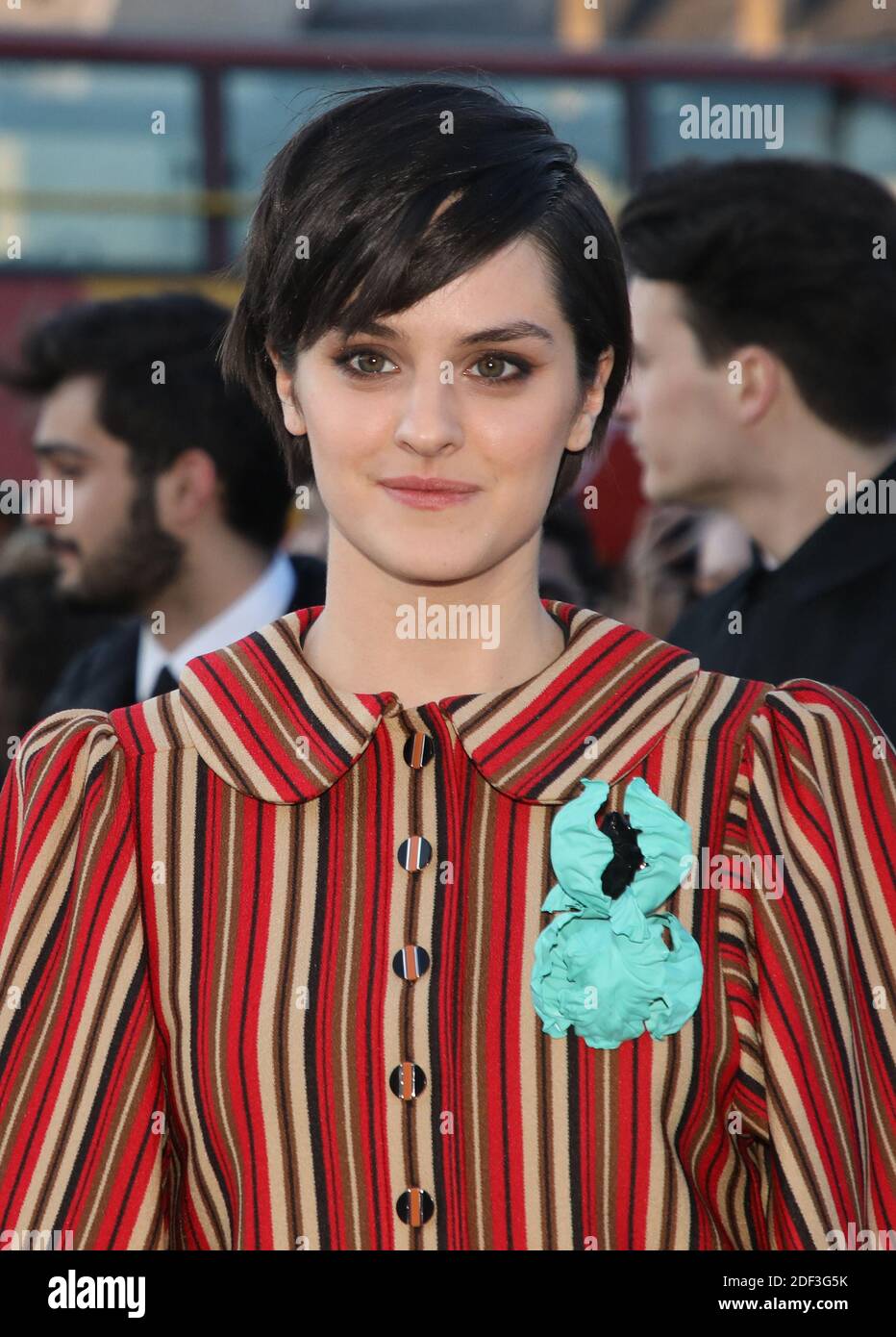 Noemie Merlant arriving to the Louis Vuitton show as part of Fall ...