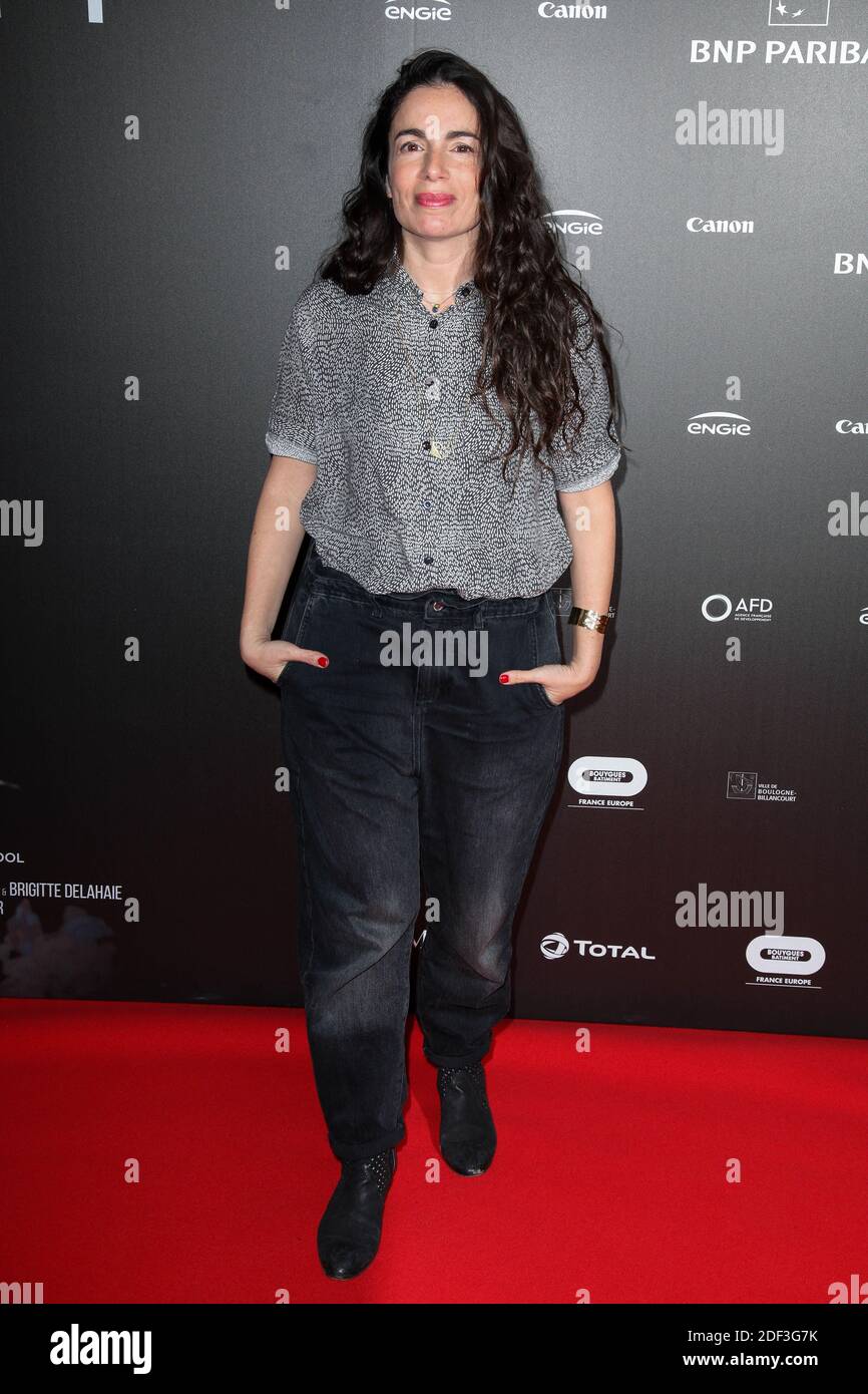 Yael Naim attending Woman premiere held at UGC Normandie in Paris ...