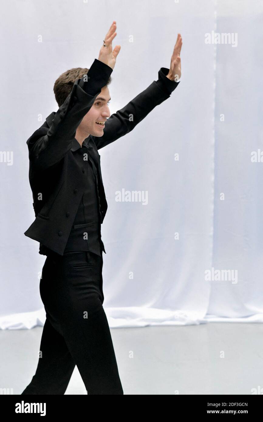 Designer Arturo Oegero after his show as part of the Paris Fashion Week ...