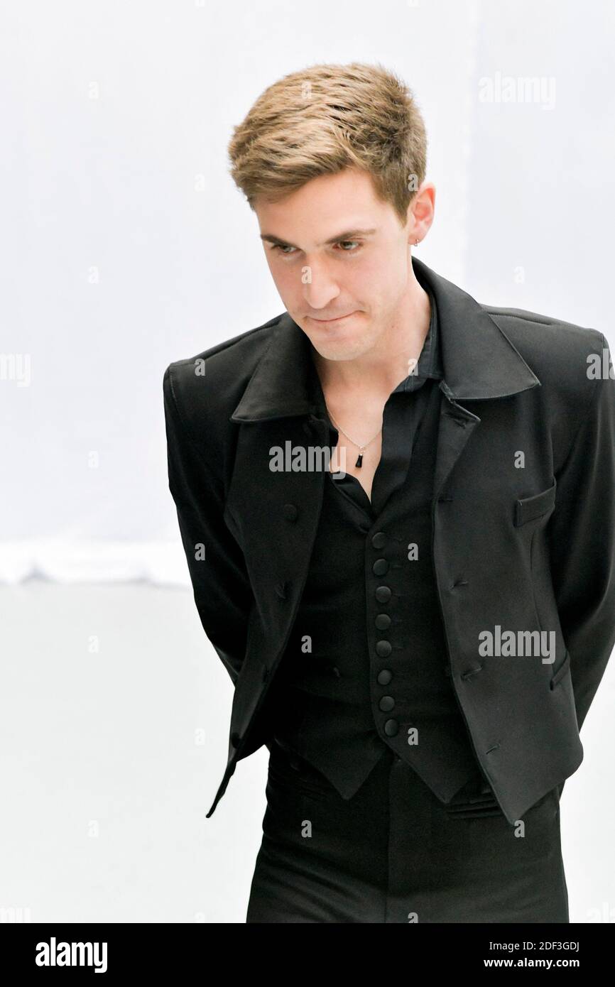 Designer Arturo Oegero after his show as part of the Paris Fashion Week ...