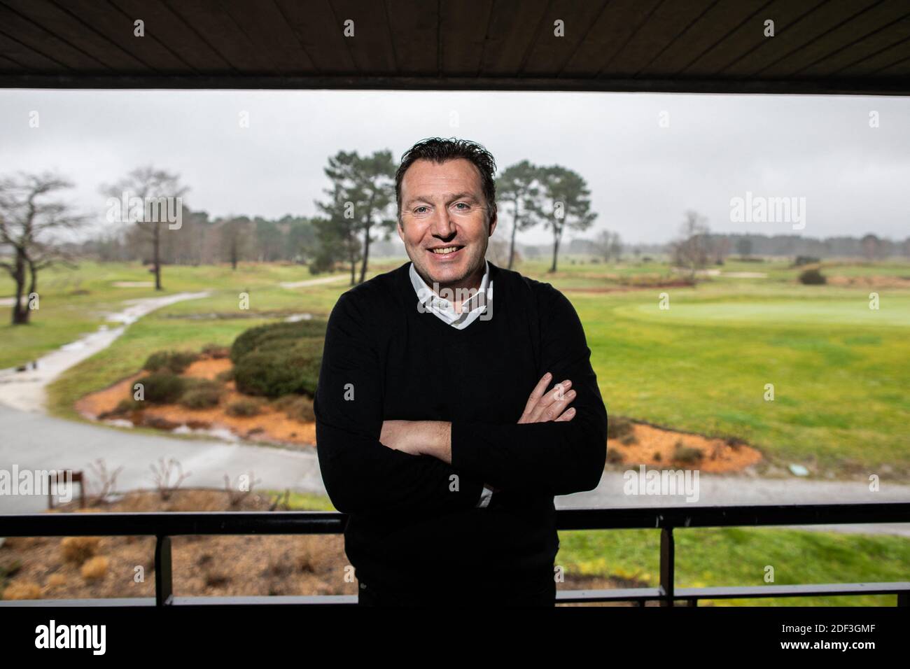 Former soccer player and selectionner, Marc Wilmots poses for a photo ...