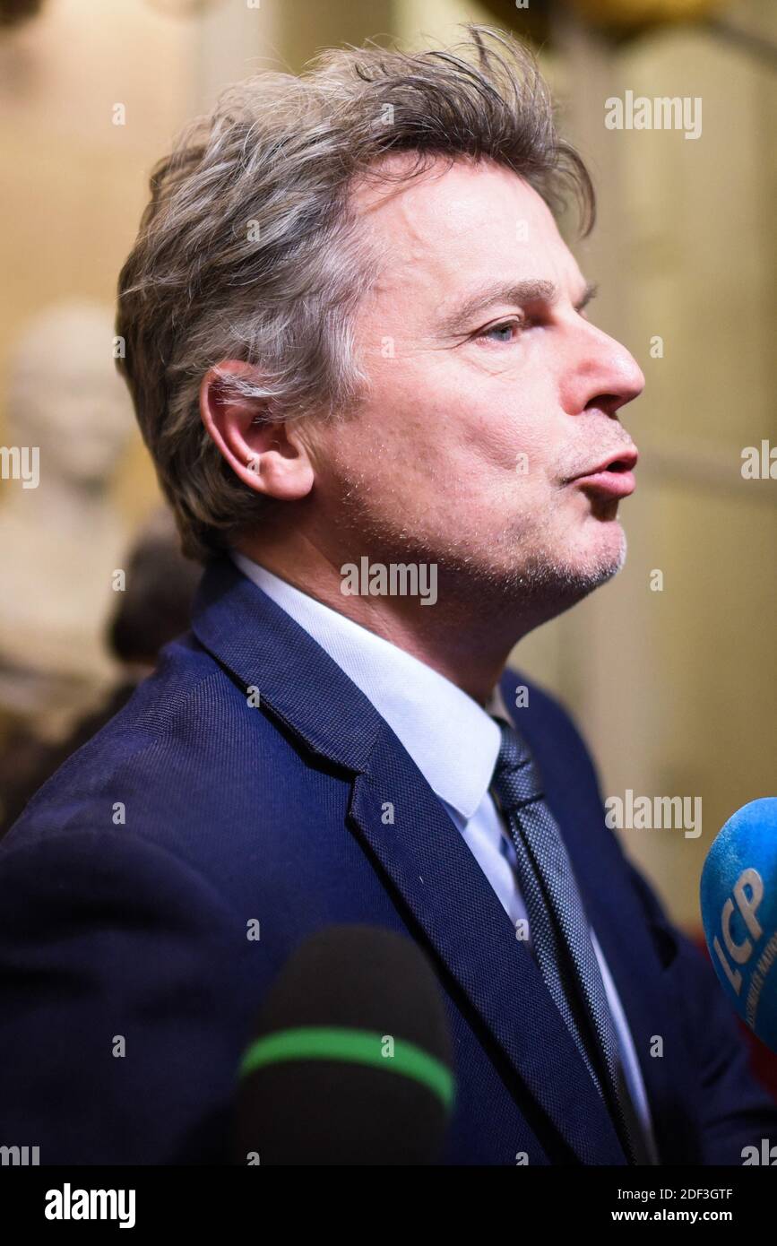 National Secretary of the French Communist Party Fabien Roussel speaks ...