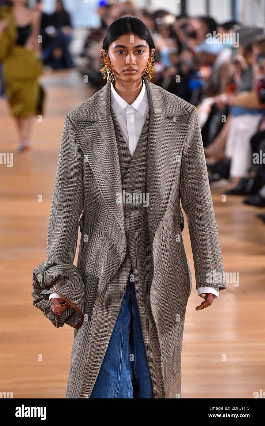 A model walks the runway during the Y/Project show as part of Paris ...