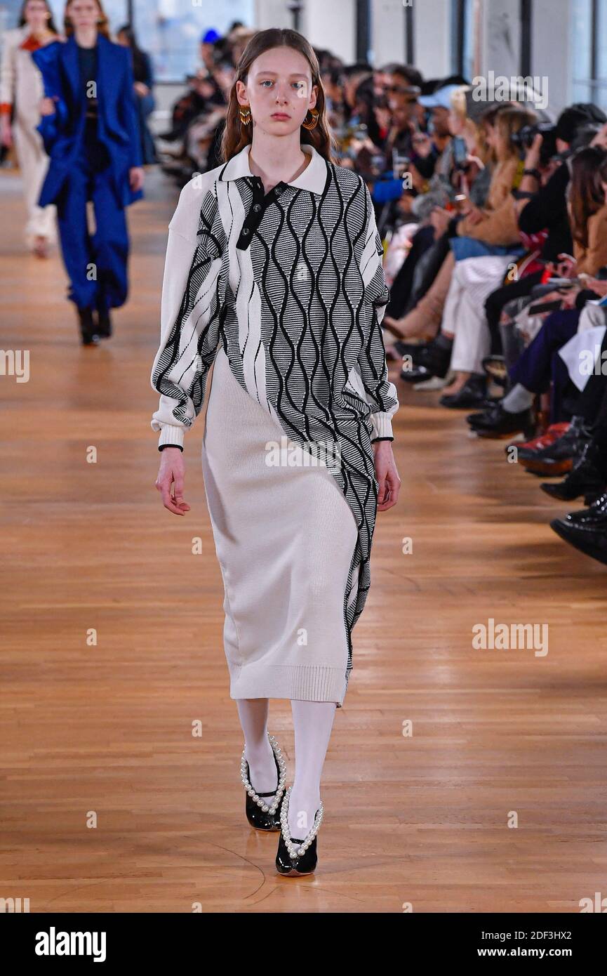 A model walks the runway during the Y/Project show as part of Paris ...