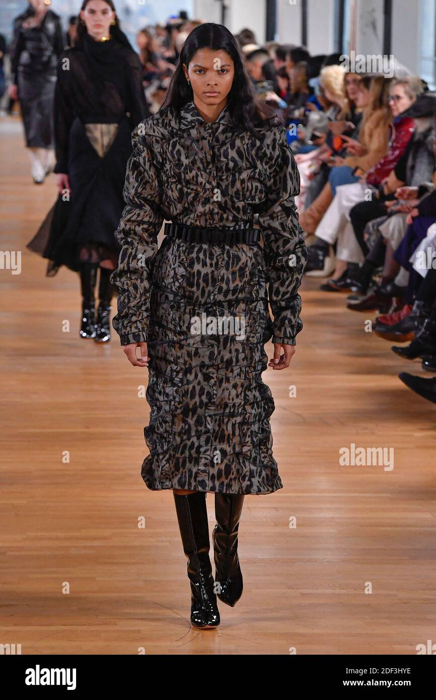 A model walks the runway during the Y/Project show as part of Paris ...
