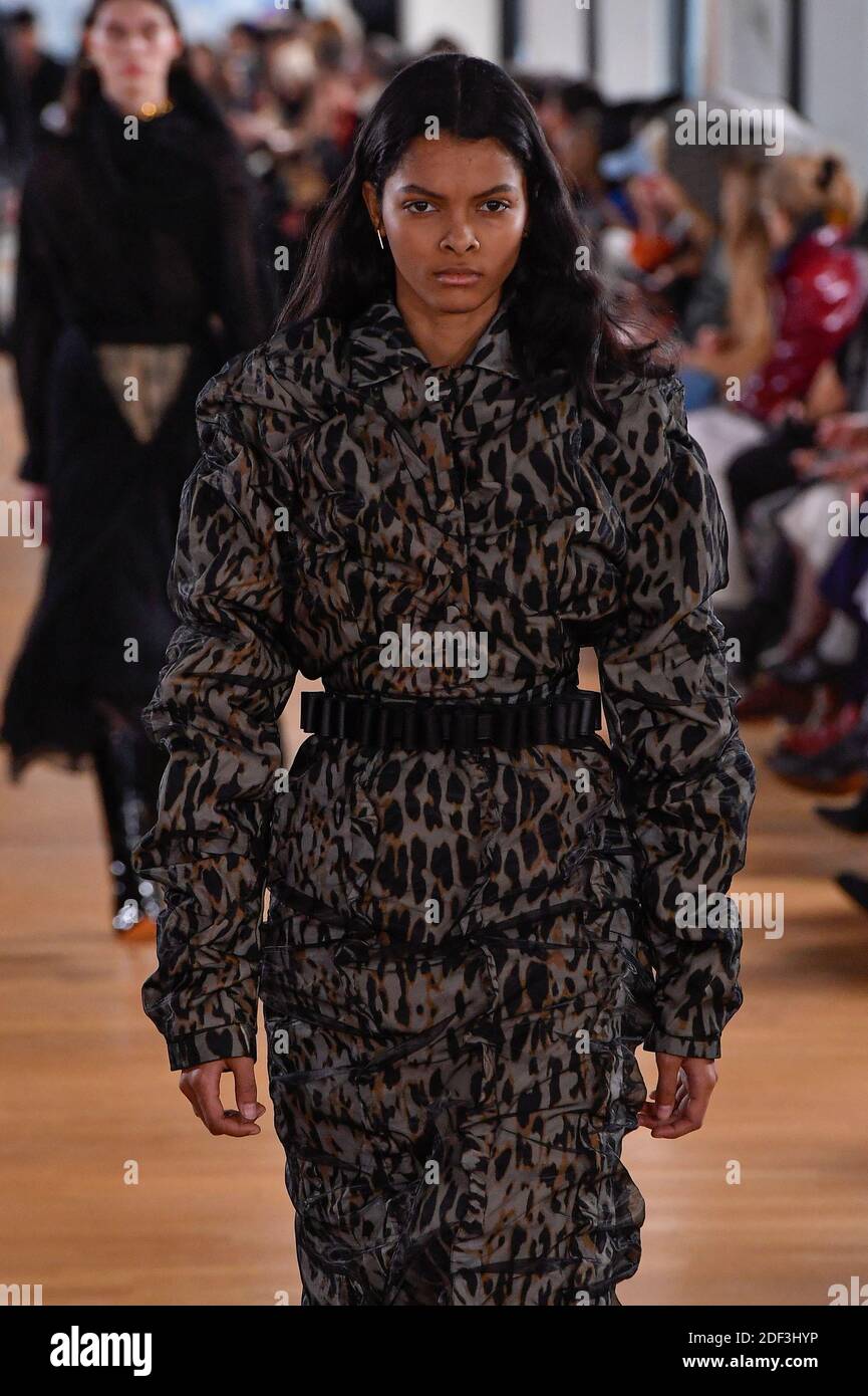A model walks the runway during the Y/Project show as part of Paris ...