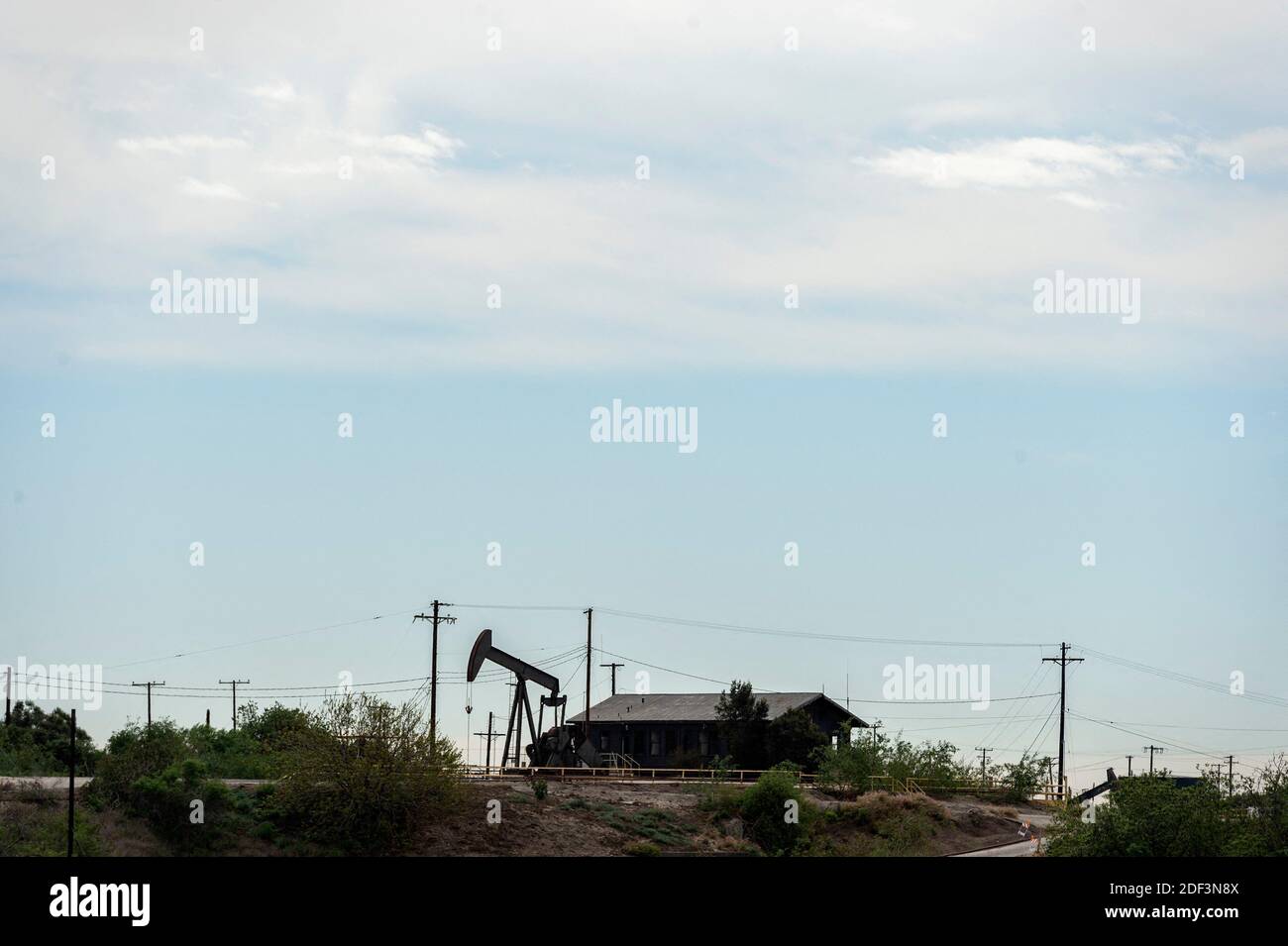 The Inglewood Oil Field on March 9, 2020 in Los Angeles, California ...