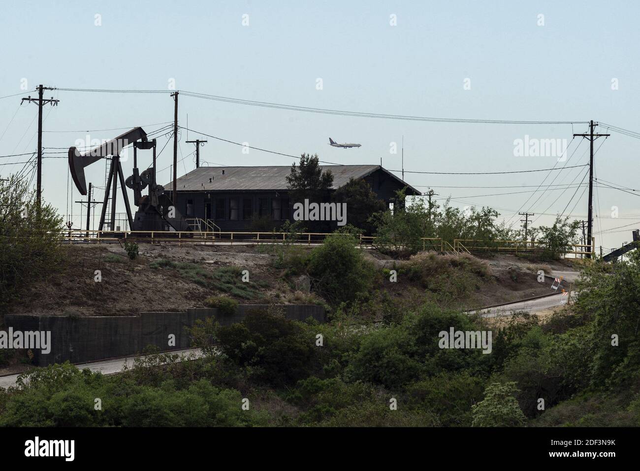 The Inglewood Oil Field on March 9, 2020 in Los Angeles, California ...