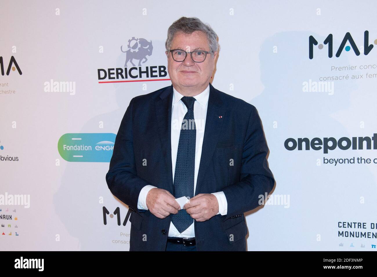 Jean Veil attending the Mawoma Gala at the Conciergerie in Paris ...