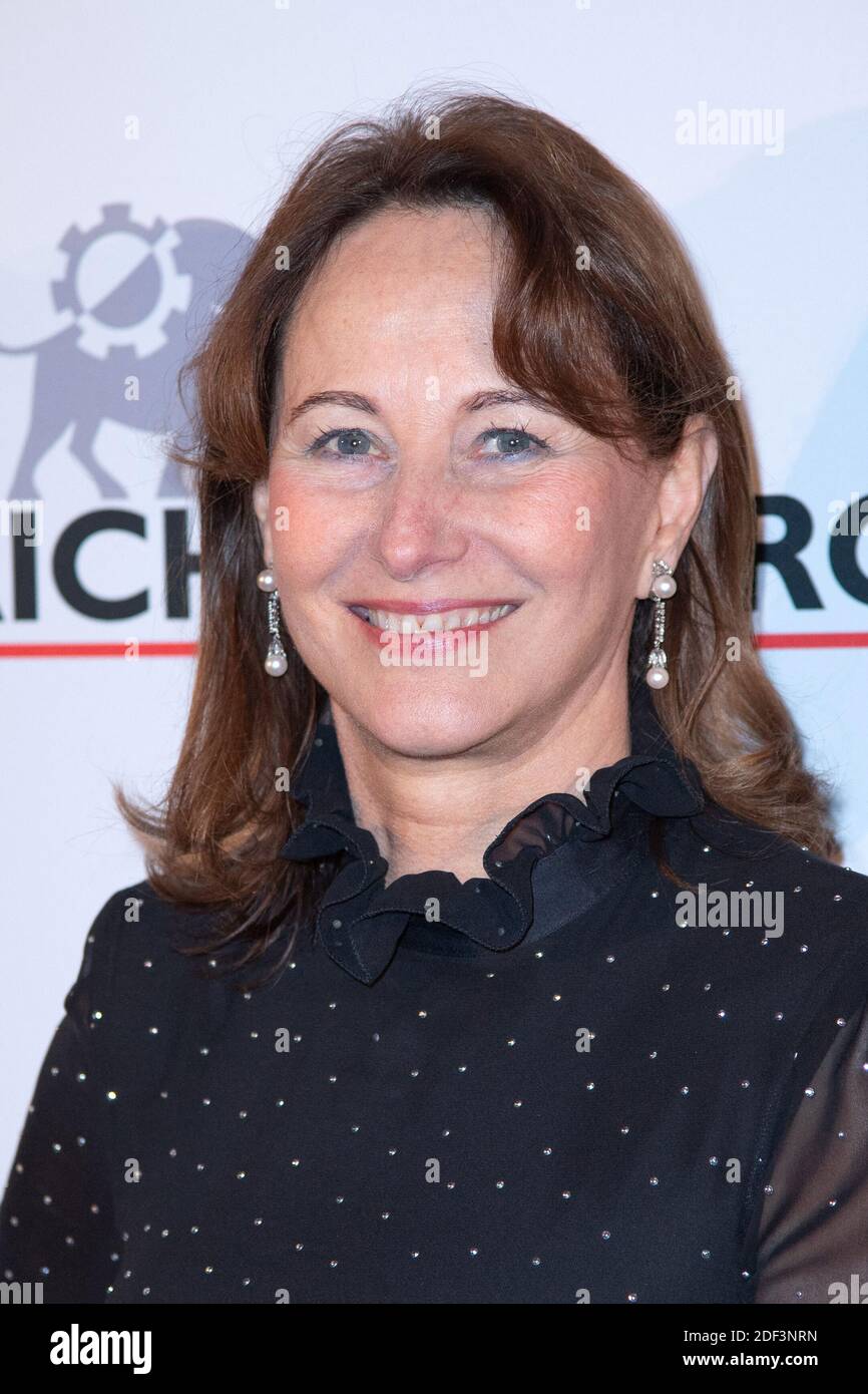 Segolene Royal attending the Mawoma Gala at the Conciergerie in Paris ...