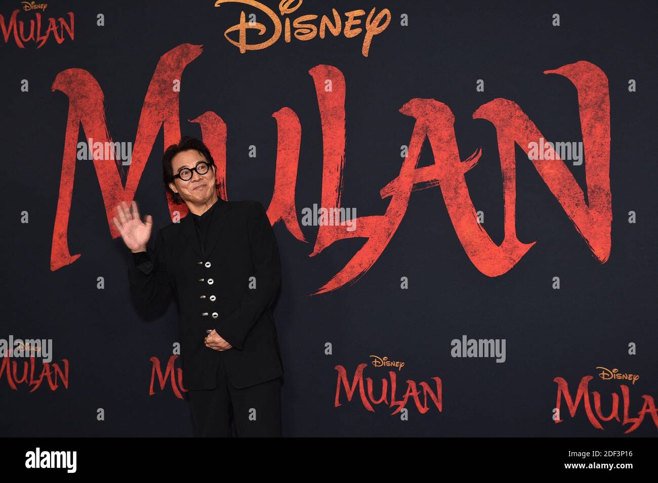 Jet Li attends the premiere of Disney's "Mulan" at Dolby Theatre on ...