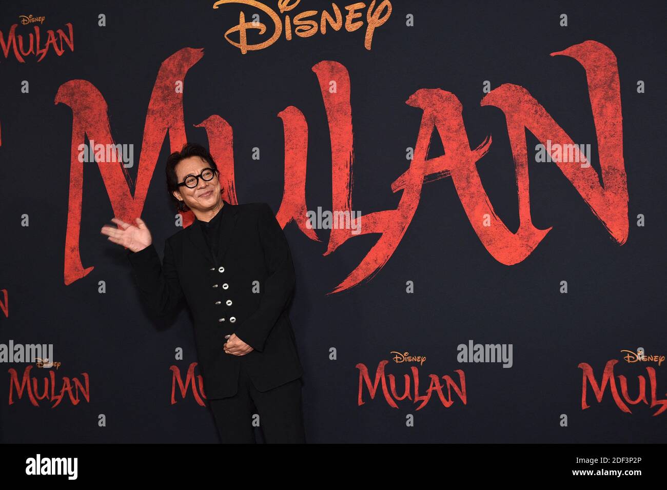 Jet Li attends the premiere of Disney's "Mulan" at Dolby Theatre on ...