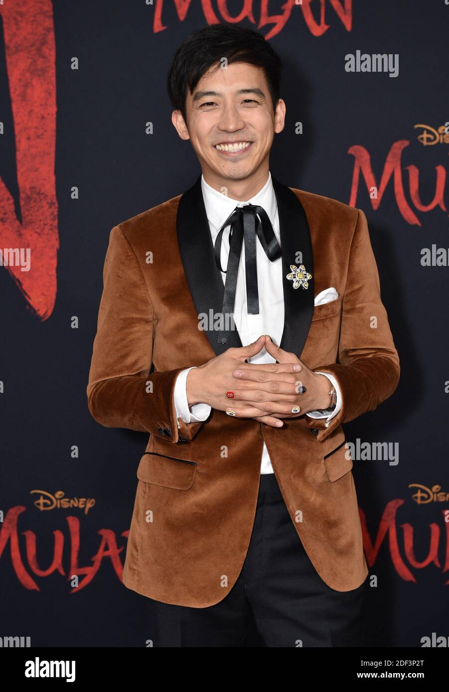 Jimmy Wong attends the premiere of Disney's "Mulan" at Dolby Theatre on ...