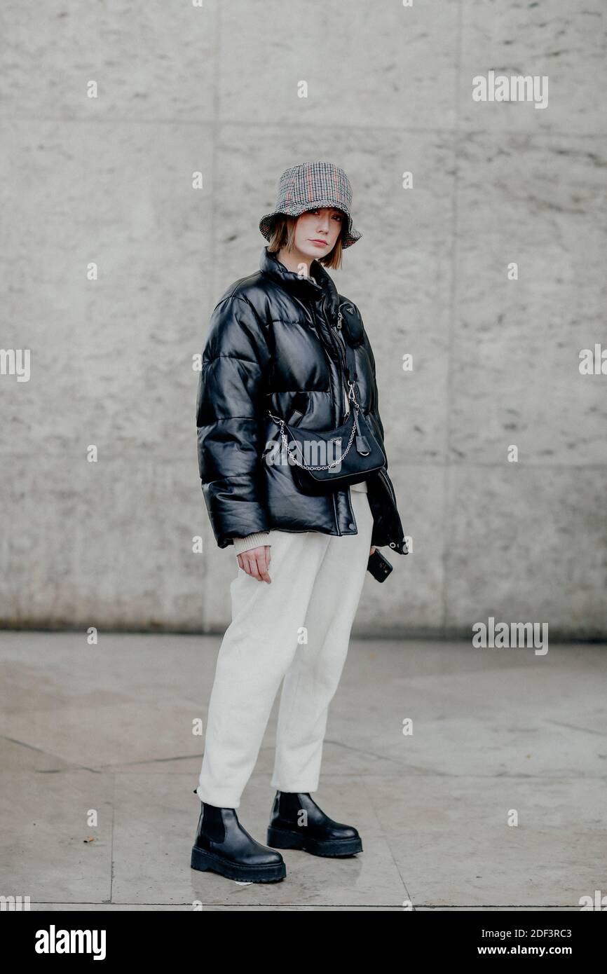 Street style, Marie Gilliot arriving at Ingie Paris Fall Winter 2020 ...