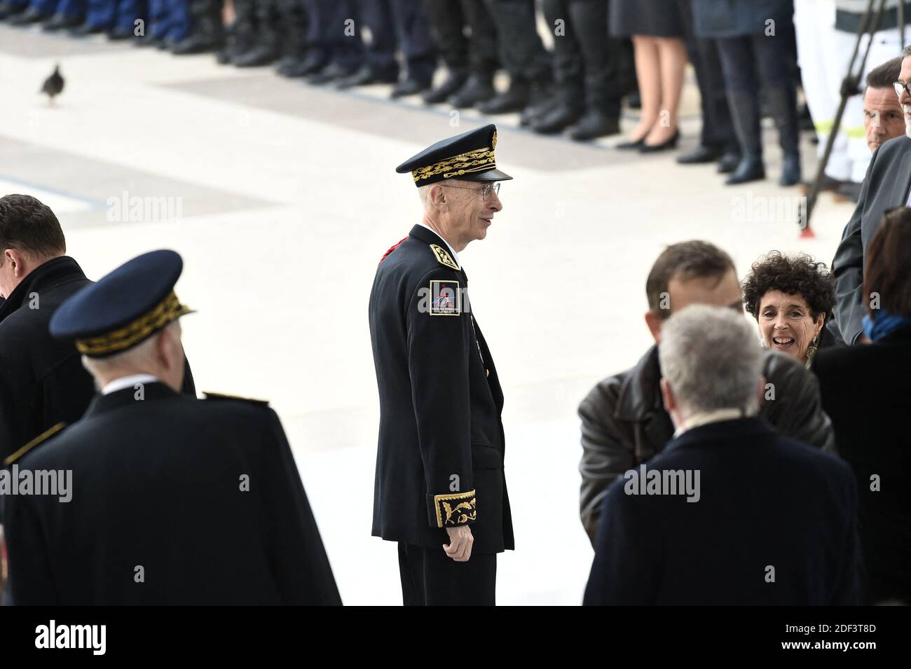 Paris' police prefect Didier Lallement at the 15th European Remembrance ...