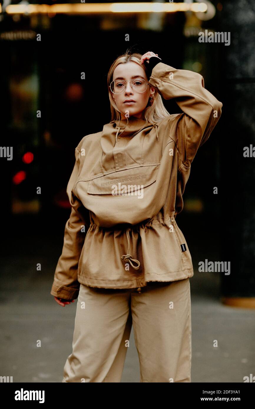 Street style, Clara GoHope arriving at Ralph and Russo Fall Winter 2020 ...