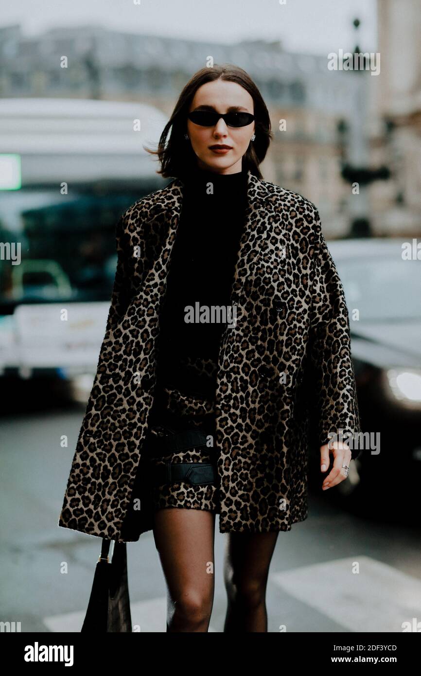 Street style, Mary Leest arriving at Redemption Fall Winter 2020-2021 ...
