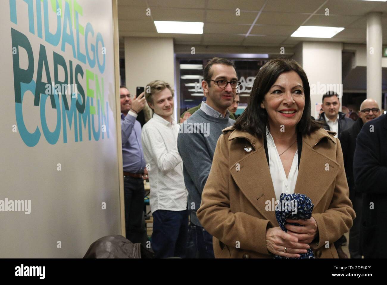 Paris' incumbent mayor and candidate for her own succession Anne ...