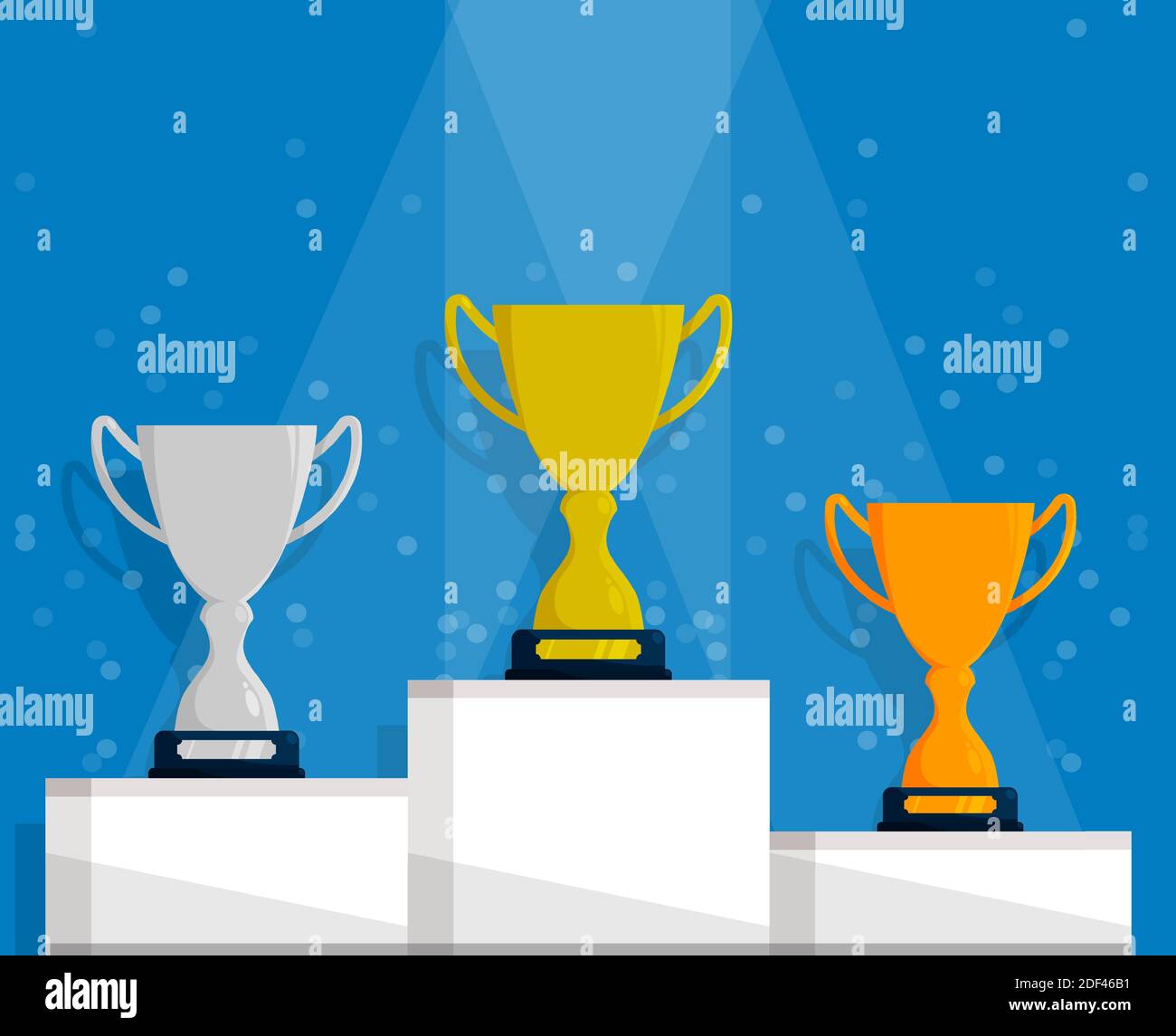Prize sports cup for participation in sports competitions. Award to ...