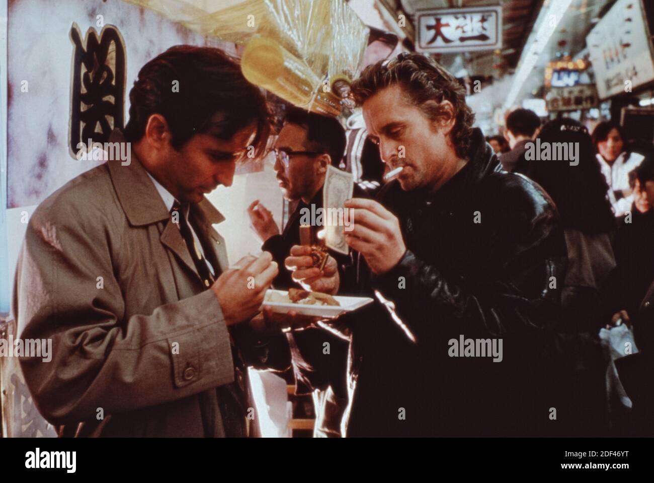 Black Rain 1989 Starring Michael Douglas, Andy Garcia, Kate Capshaw and Ken Takakura. Directed ...