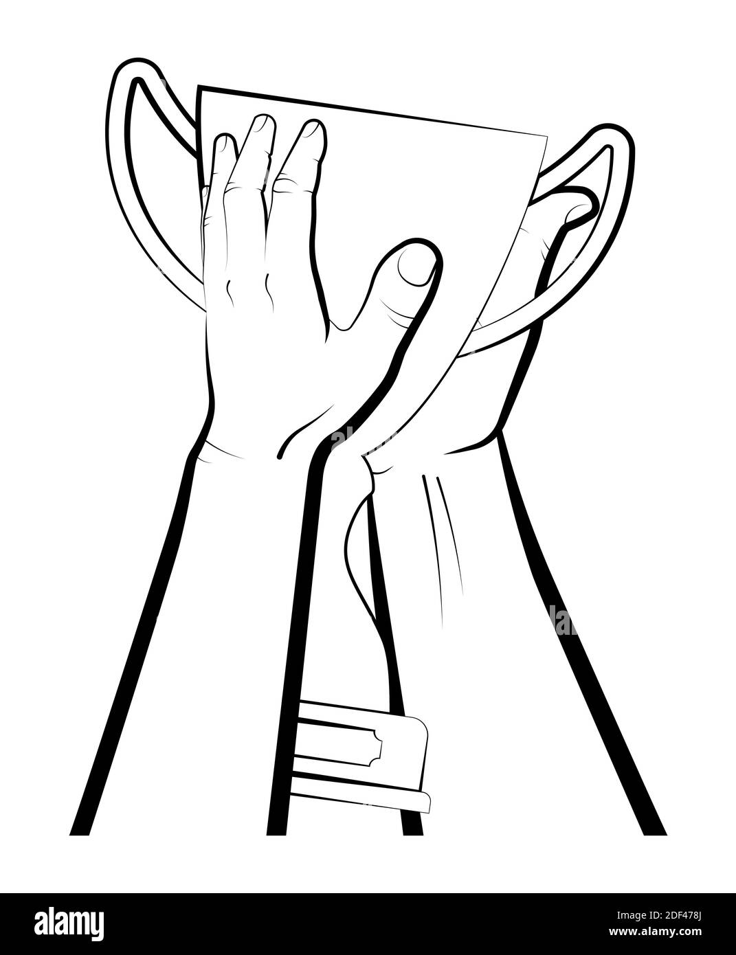 Participation trophy Black and White Stock Photos & Images - Alamy