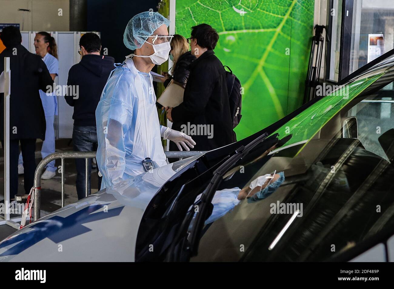 The Bordeaux Pellegrin CHU has set up an advanced medical post at the ...