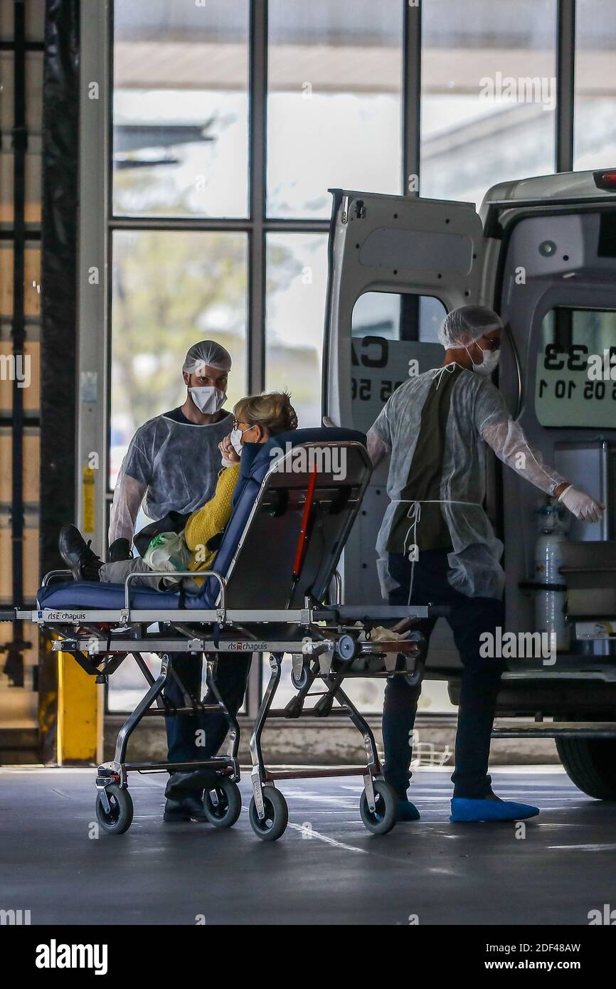 The Bordeaux Pellegrin CHU has set up an advanced medical post at the ...