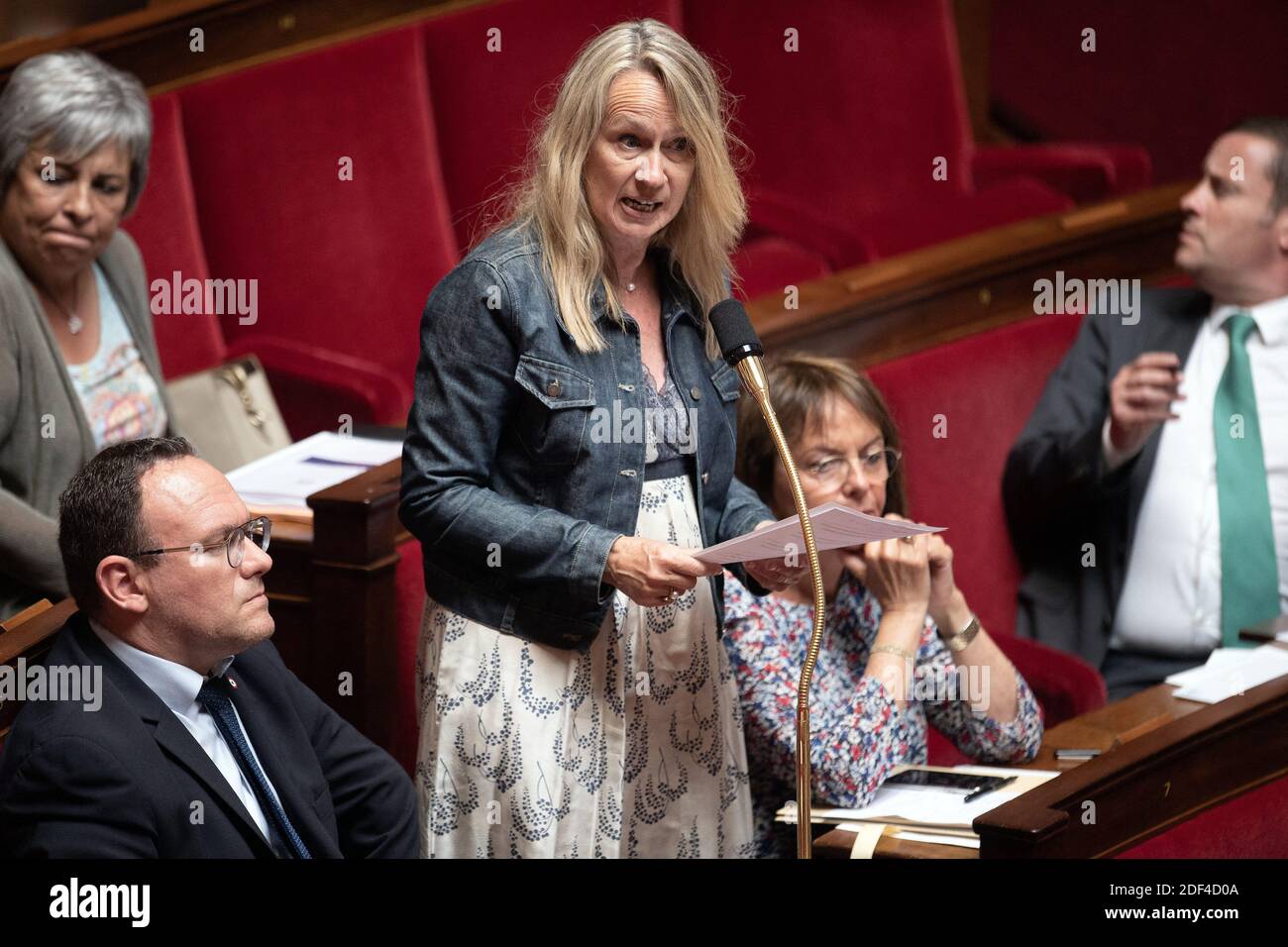 Deputy, Constance Le Grip attends a session of "Questions to the ...