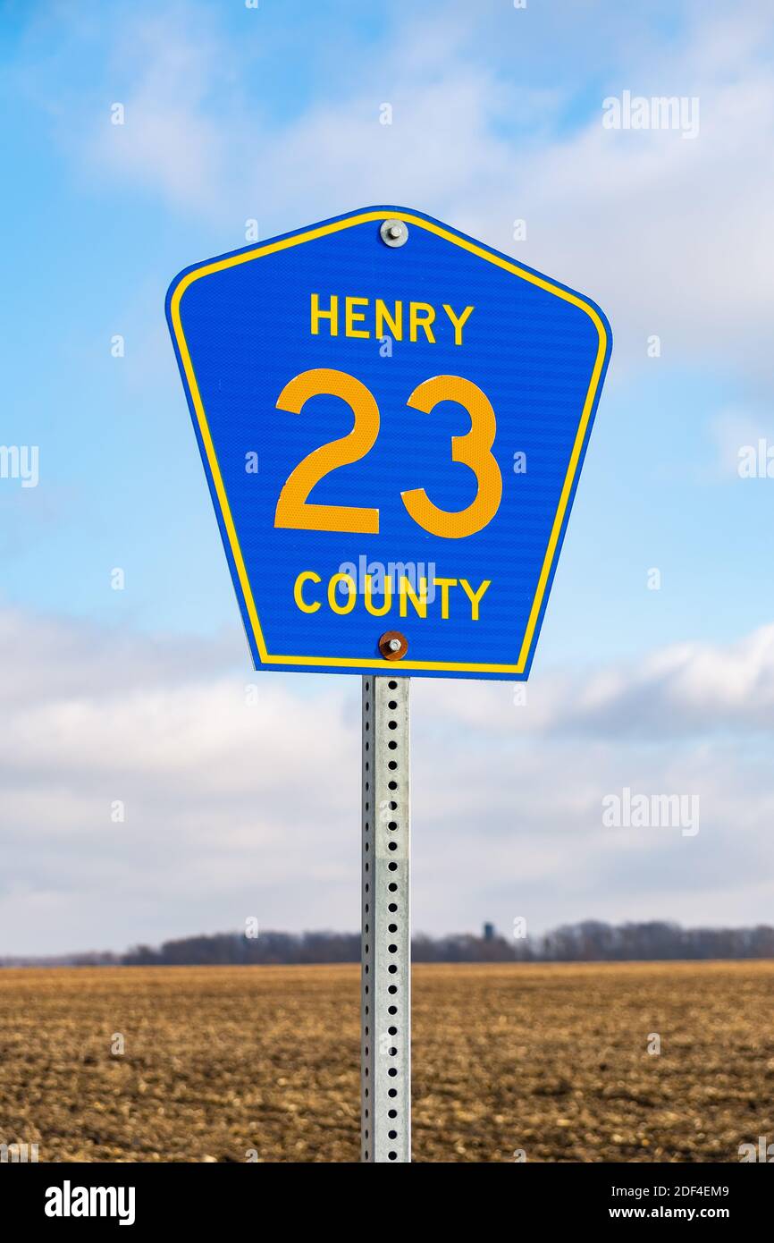 County Route Sign