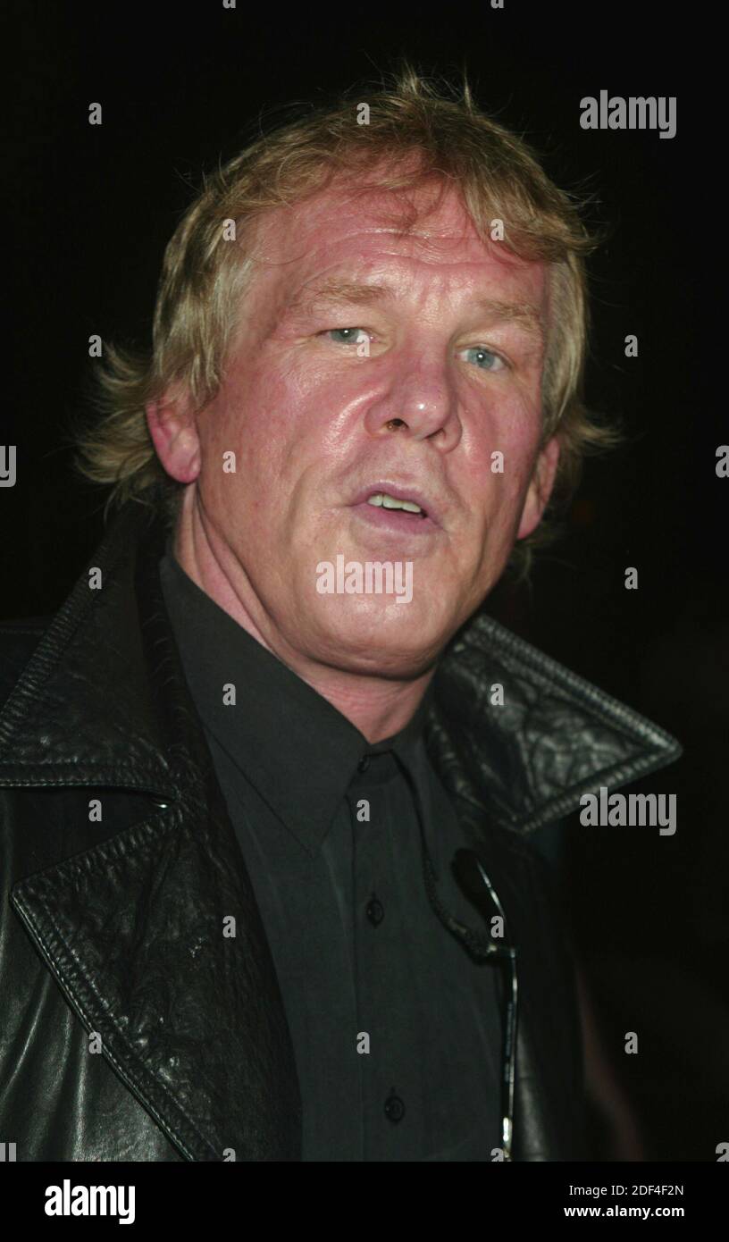 Nick Nolte leaving Union Square Ballroom in New York City on September ...