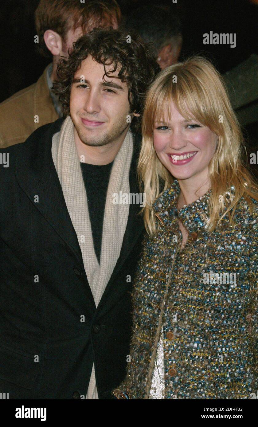 January Jones Baby Daddy Josh Groban