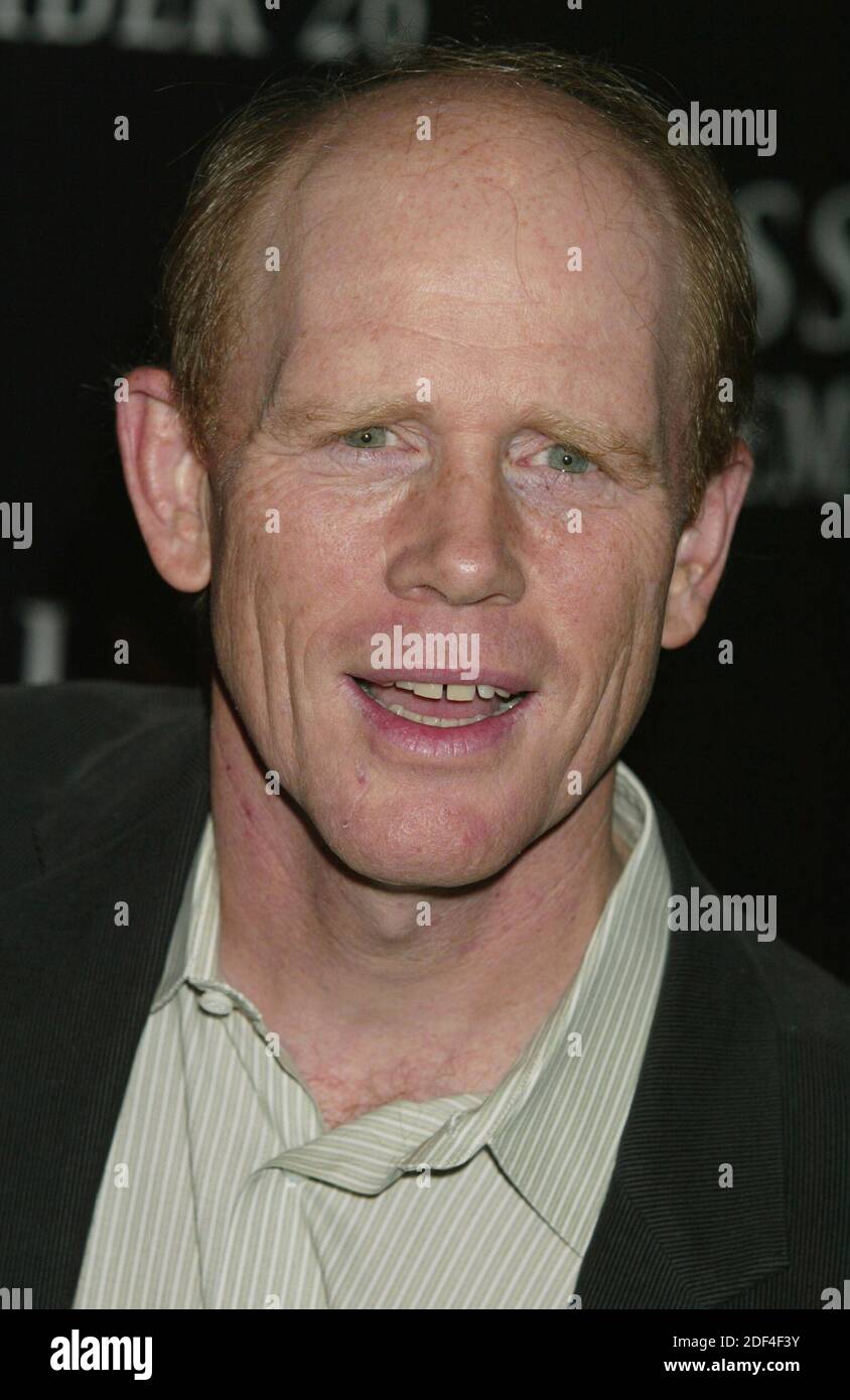 Ron Howard arriving at the premiere of "The Missing" at Loews Lincoln ...