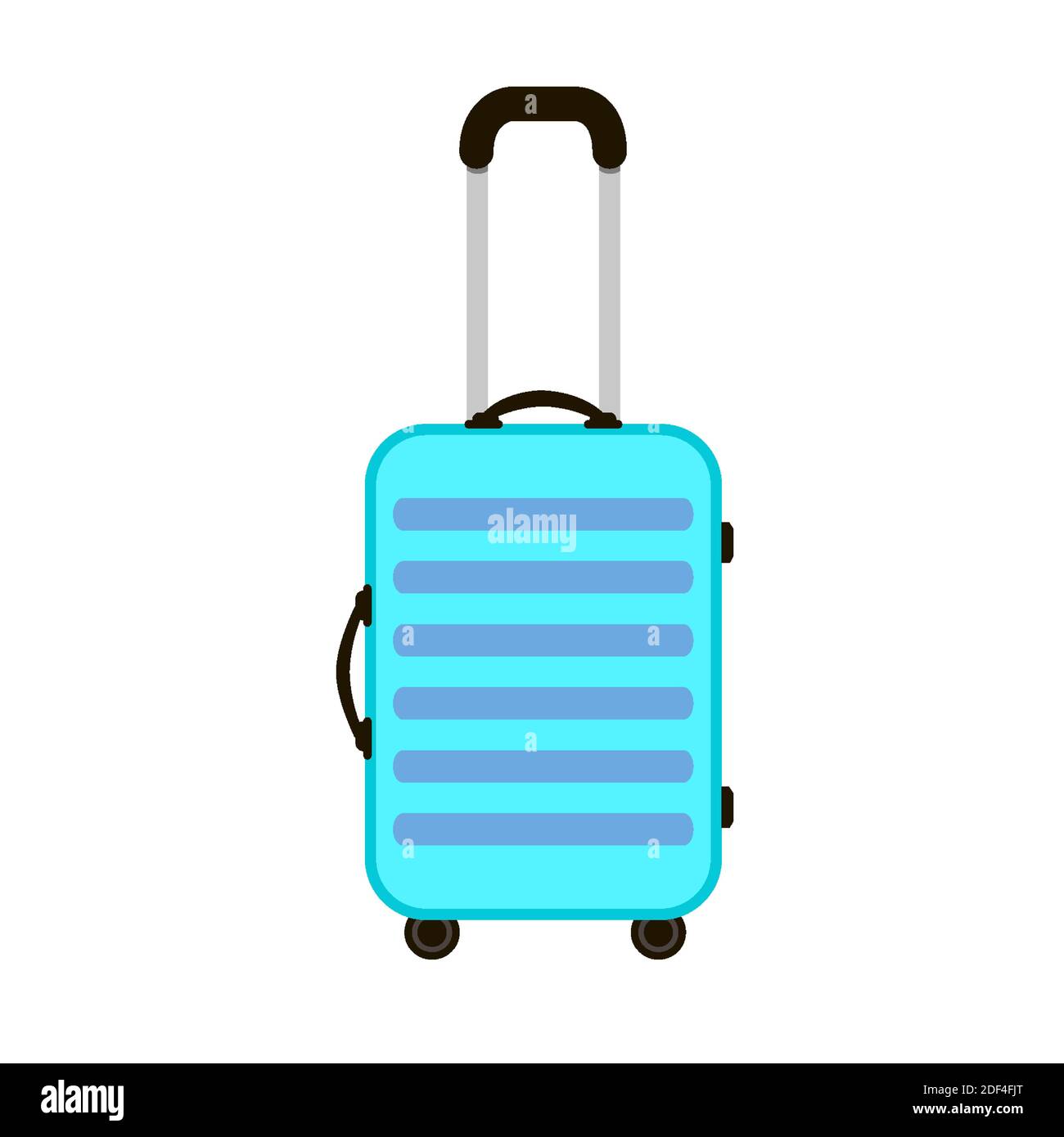 Blue Travel Suitcases. Time to travel. Trip to World. Vacation ...