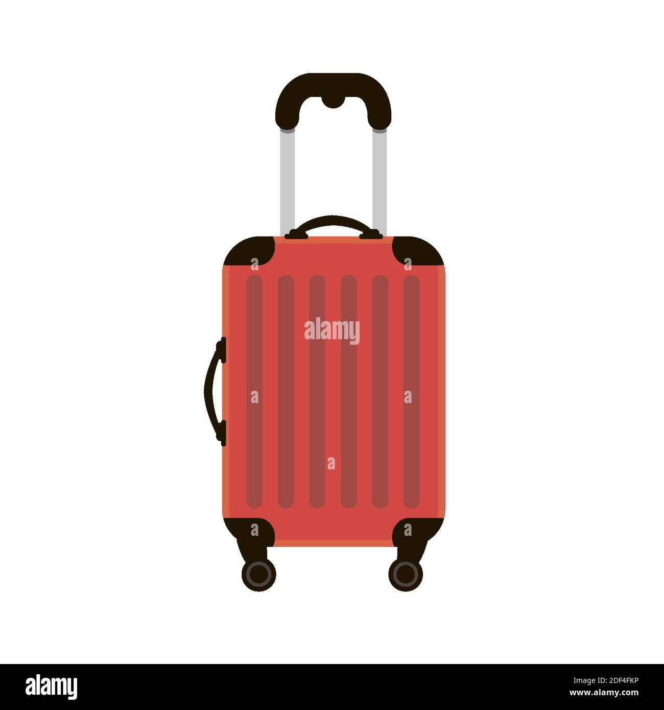 Red Travel Suitcases. Time to travel. Trip to World. Vacation. Holidays ...