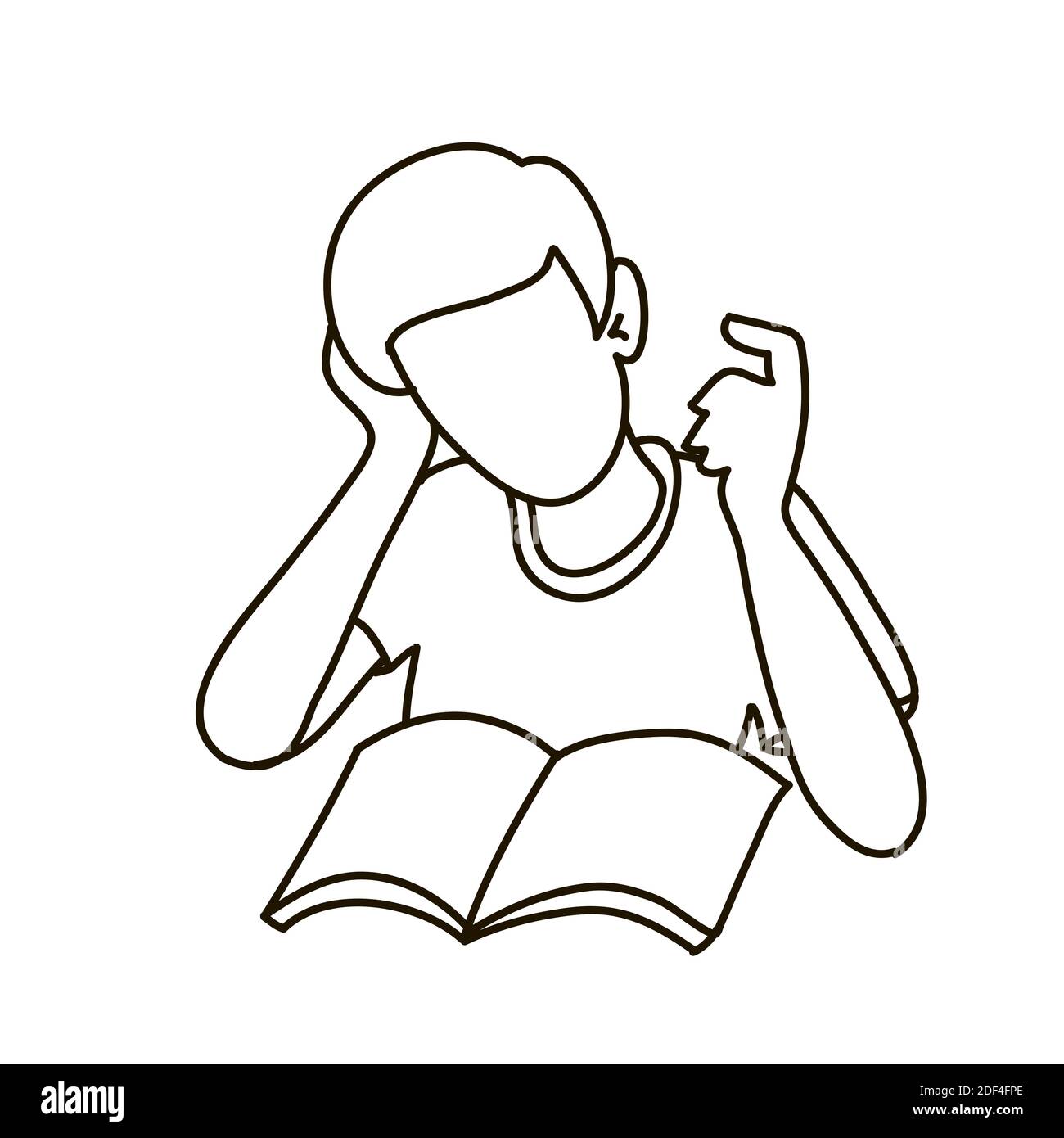 Boy with a book. Reading boy. Man holding open book. Back to school ...