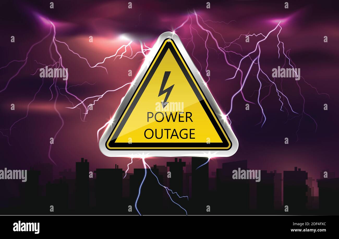 Power outages Stock Vector Images - Alamy