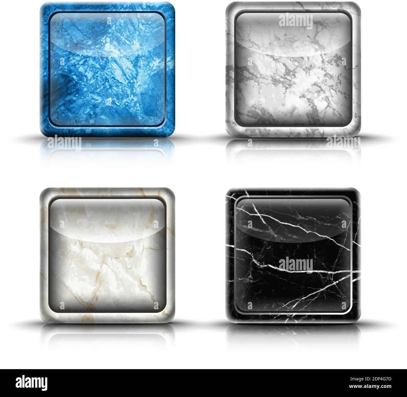 Reflection in marble Stock Vector Images - Alamy