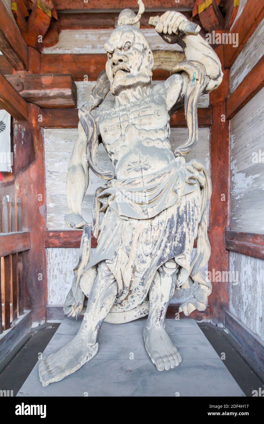 Heritage structures inside the Ninnaji Temple grounds in Kyoto, Japan ...