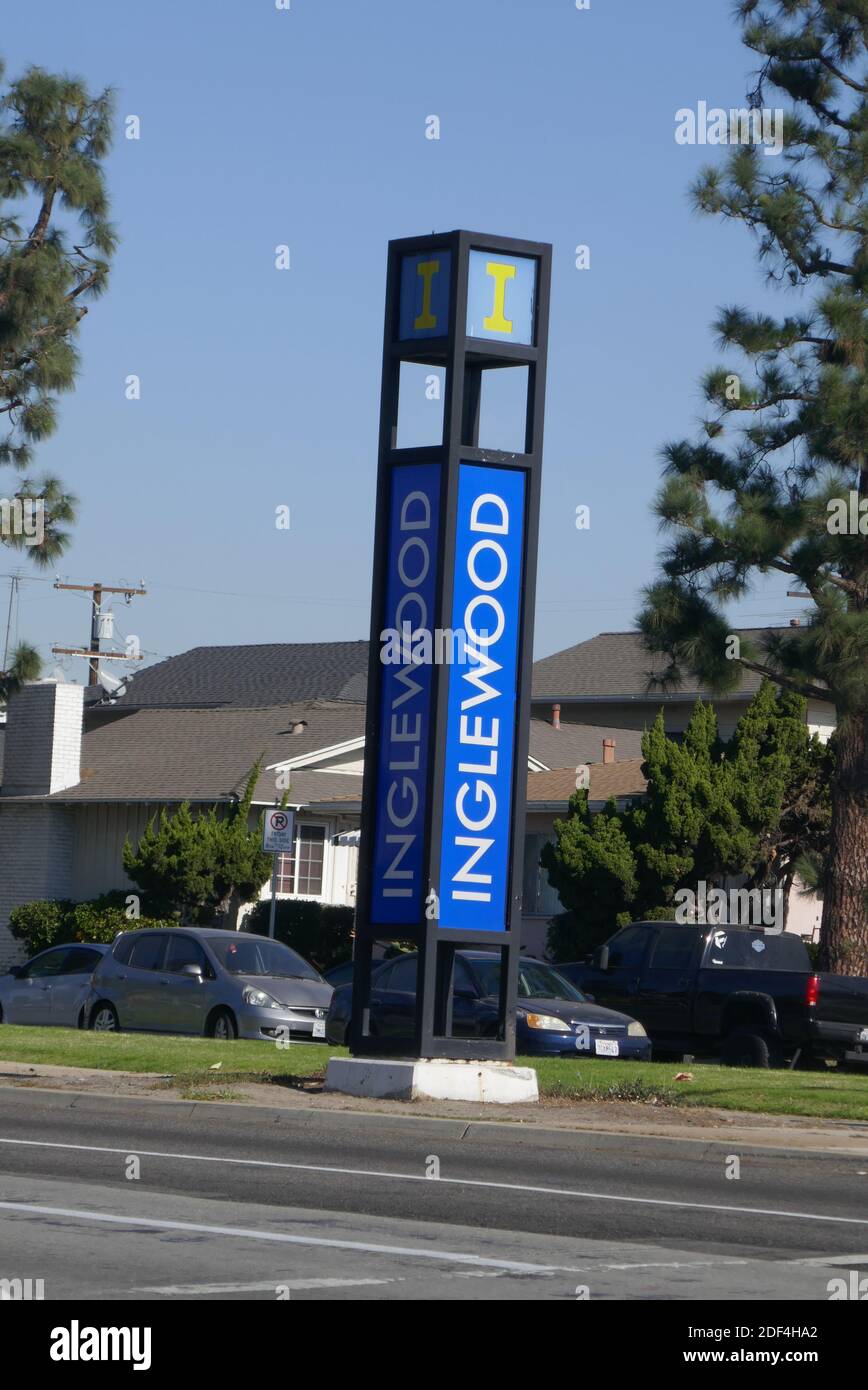 Inglewood california street hi-res stock photography and images - Alamy